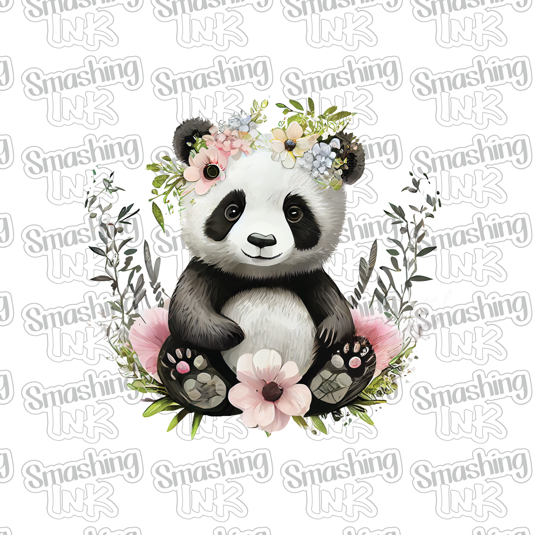 Baby Panda - Heat Transfer | DTF | Sublimation (TAT 3 BUS DAYS) [6N-3H ...