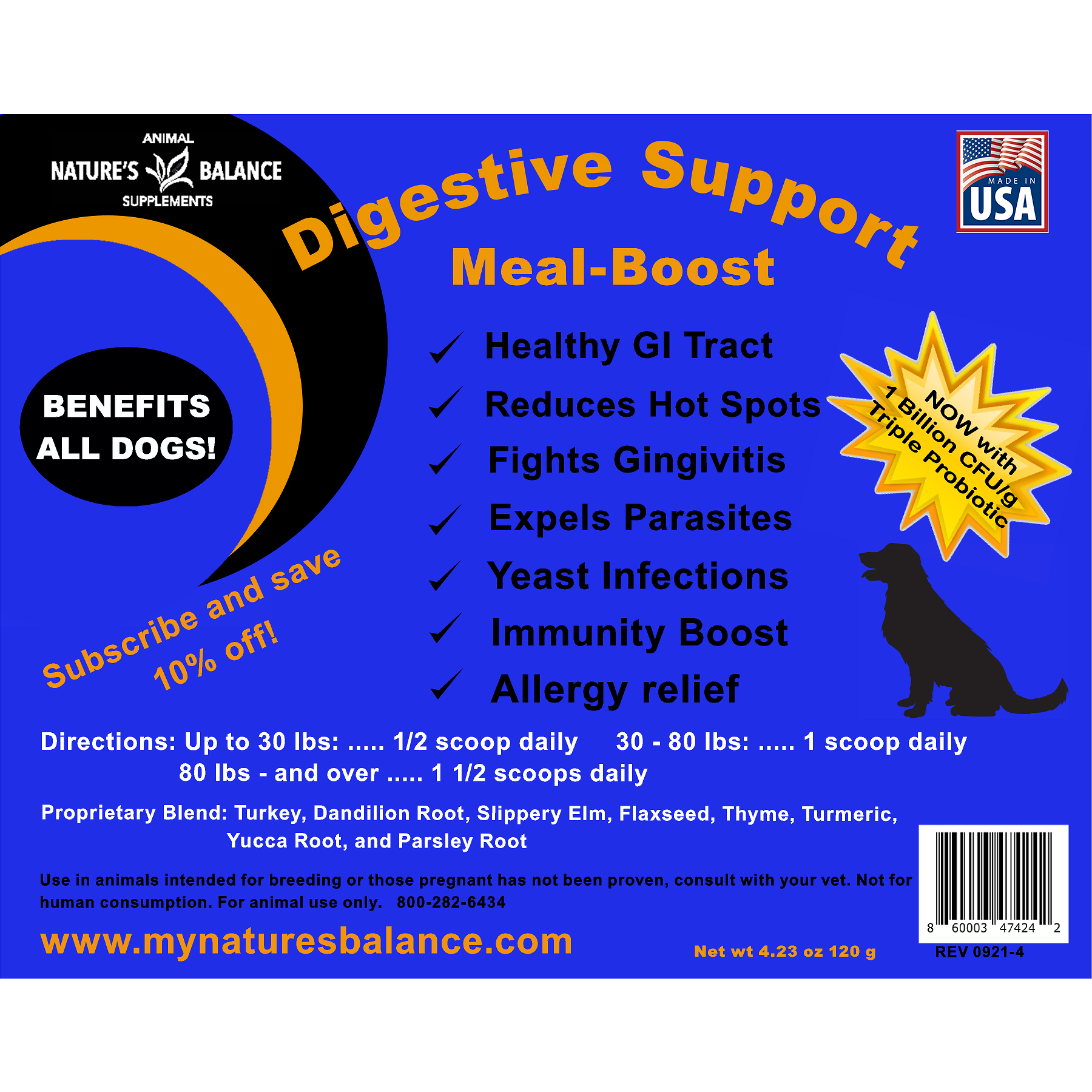 Digestive Support Label – Smashing Ink Vinyl