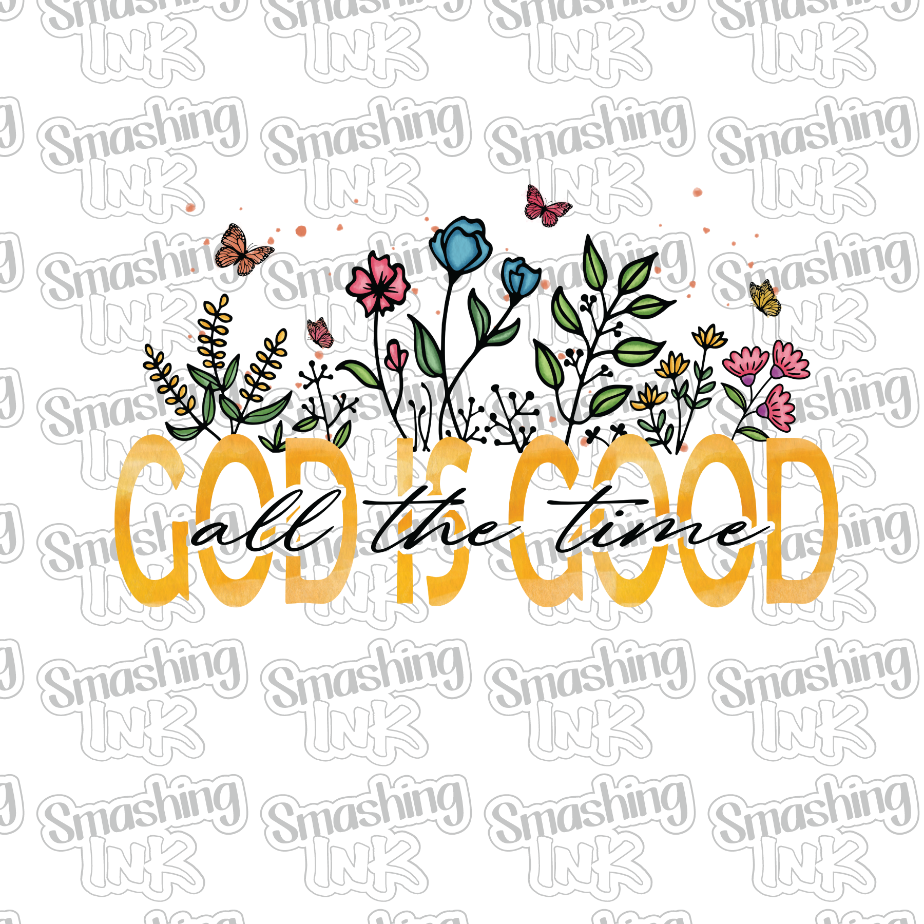 God Is Good - Heat Transfer | DTF | Sublimation (TAT 3 BUS DAYS) [16D ...