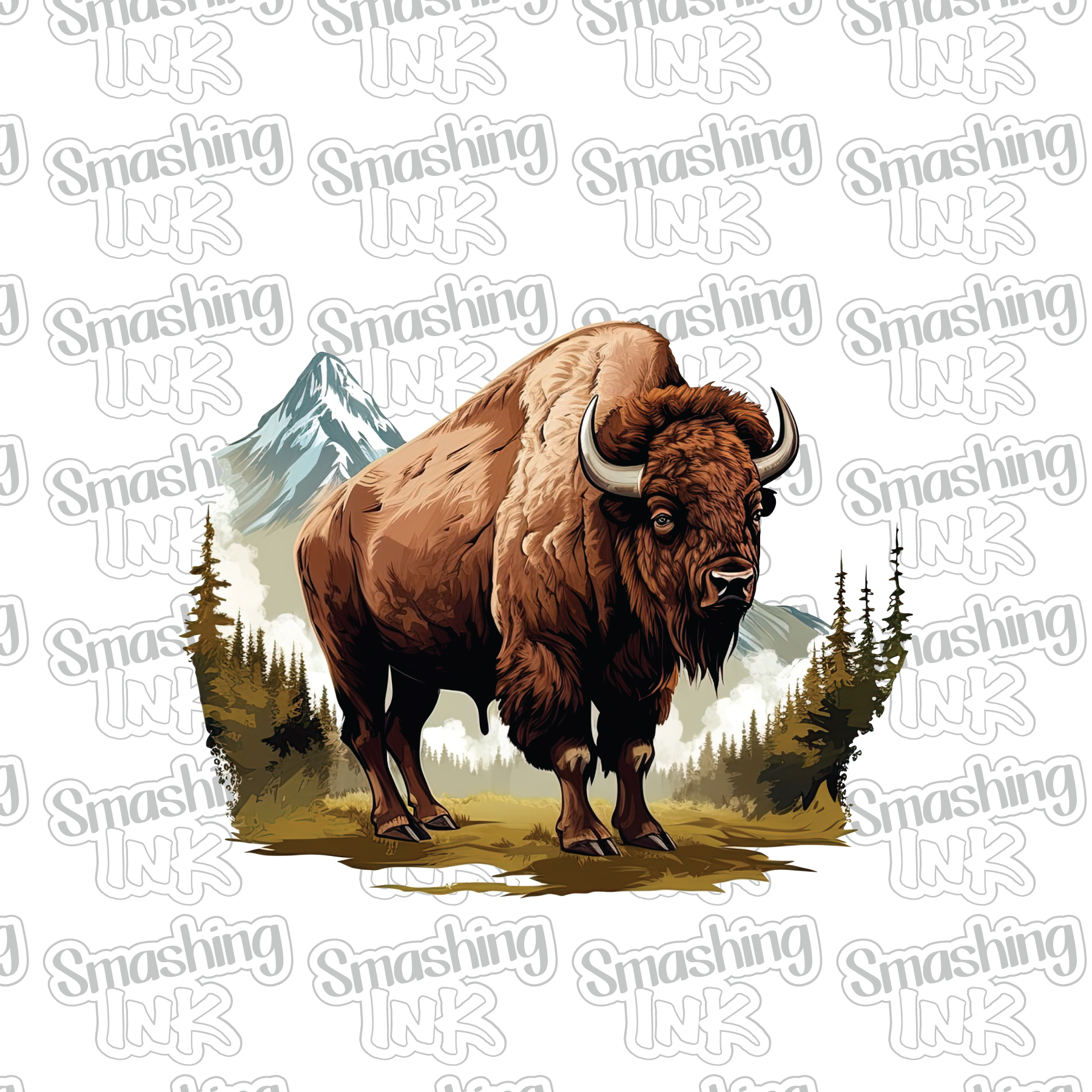 Scenic Buffalo - Heat Transfer | DTF | Sublimation (TAT 3 BUS DAYS) [6 ...