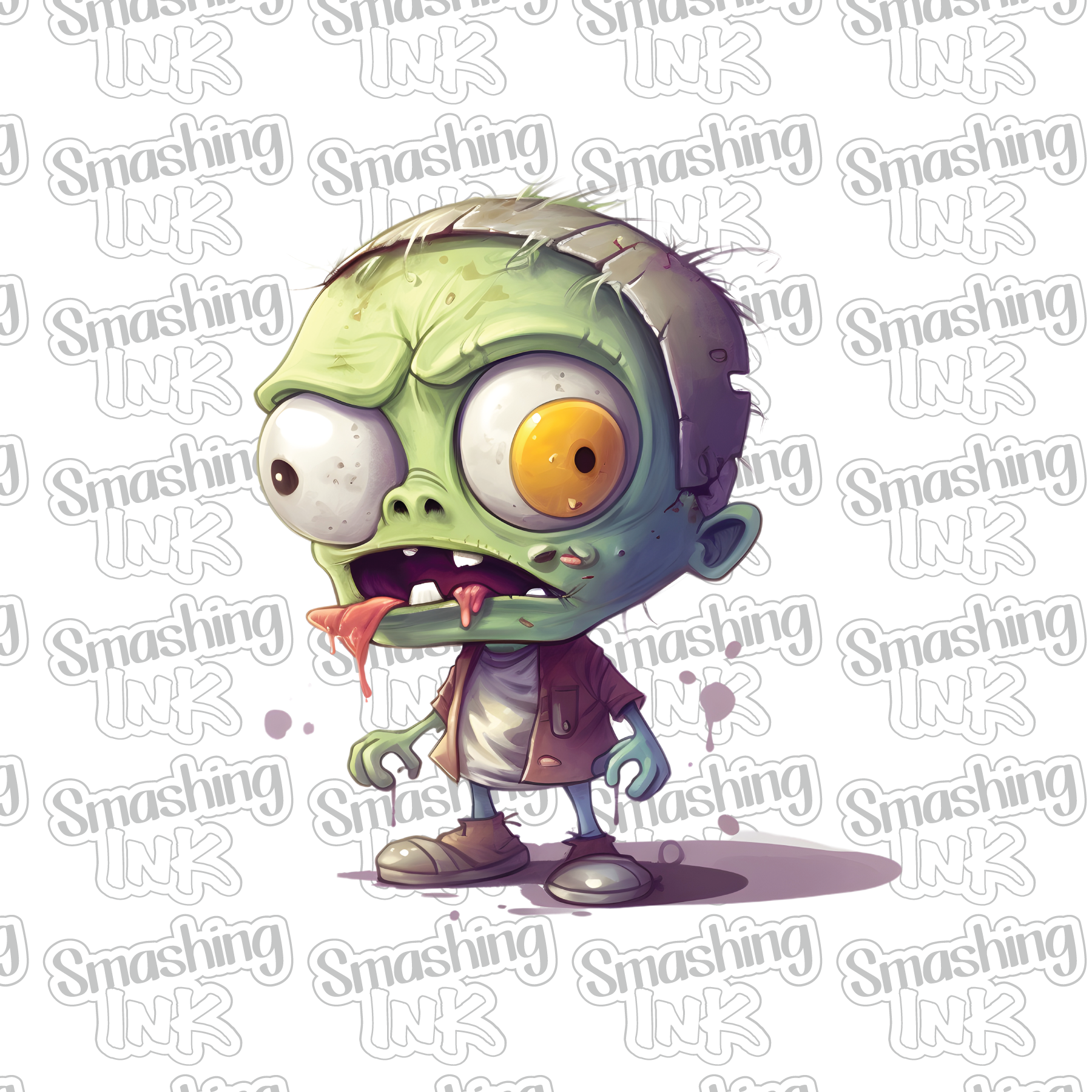 Zombie Kid 3 - Heat Transfer | DTF | Sublimation (TAT 3 BUS DAYS) [12D ...