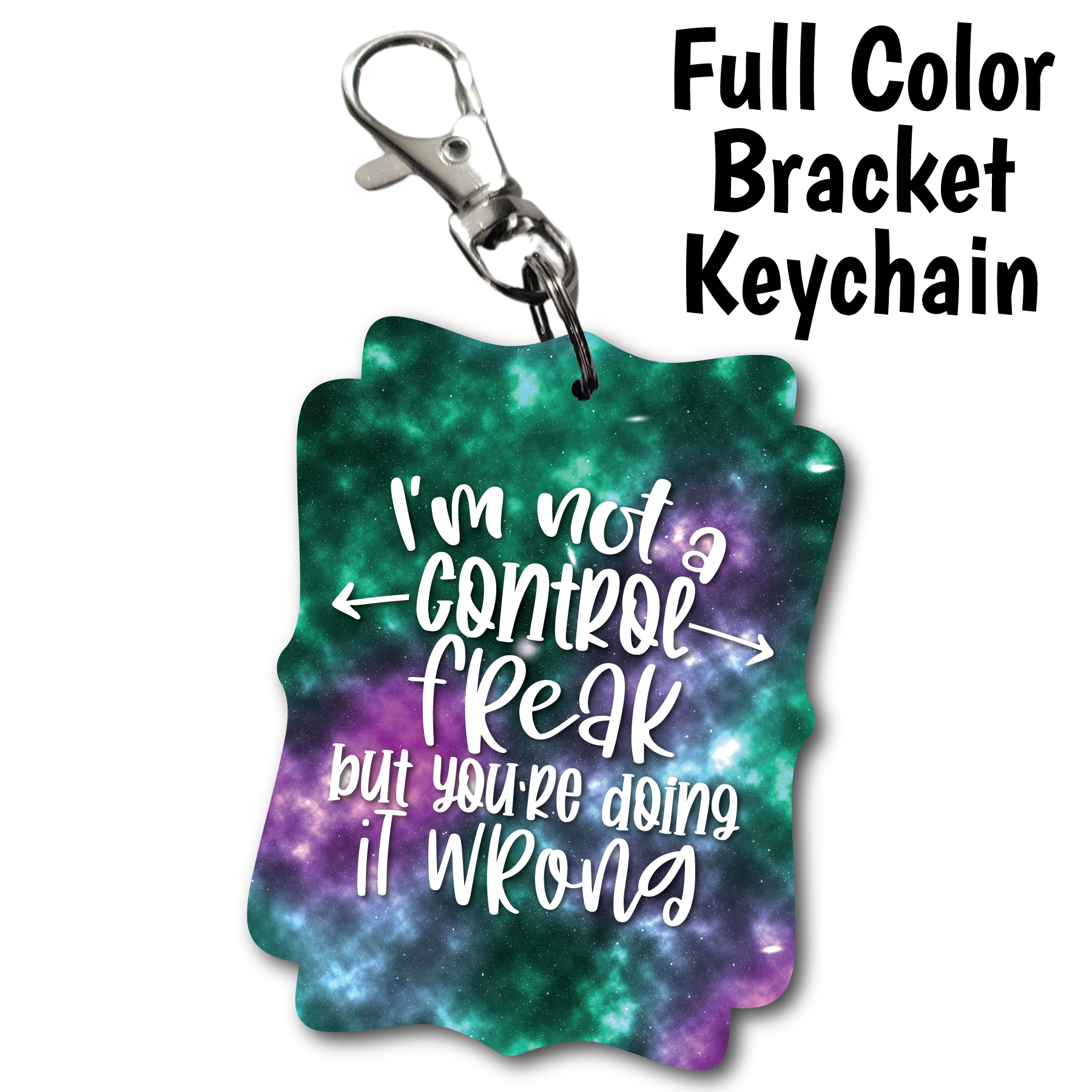 Control Freak - Acrylic Keychain – Smashing Ink Vinyl
