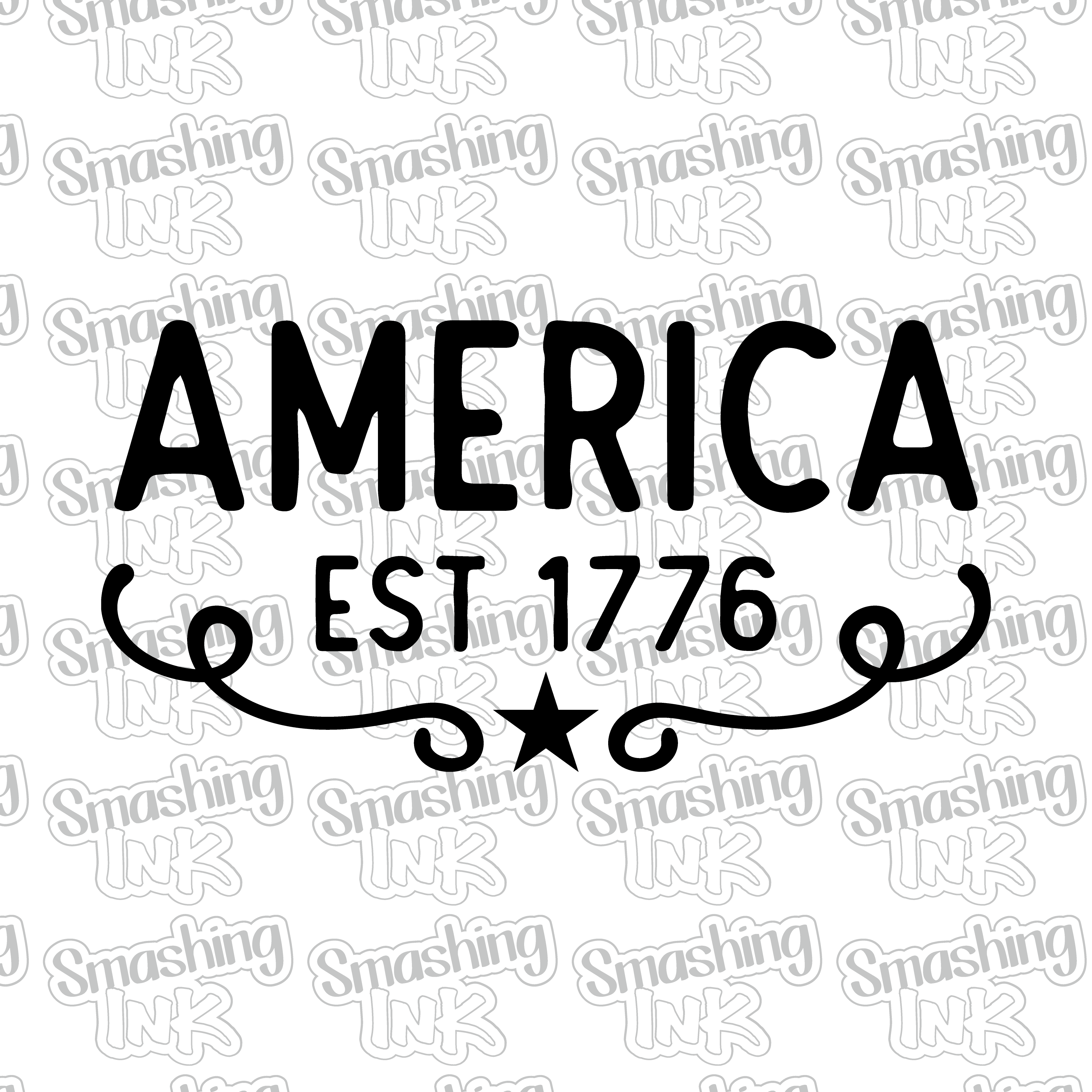 America 1776 - Heat Transfer | DTF | Sublimation (TAT 3 BUS DAYS) [15B ...