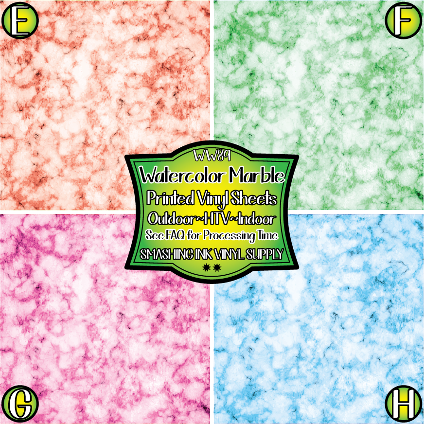 Watercolor Marble ★ Pattern Vinyl | Faux Leather | Sublimation (TAT 3 ...