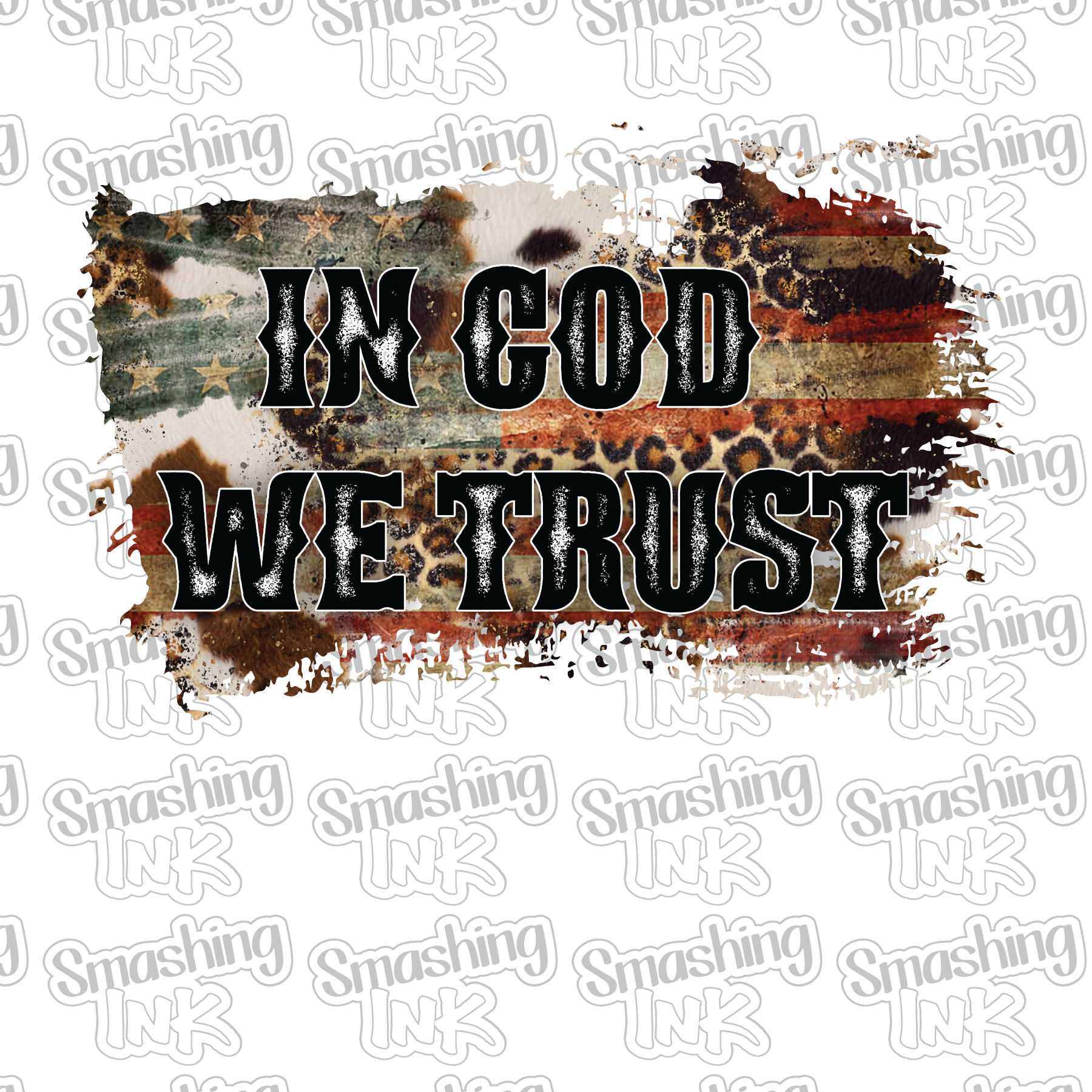 In God We Trust - Heat Transfer | DTF | Sublimation (TAT 3 BUS DAYS ...