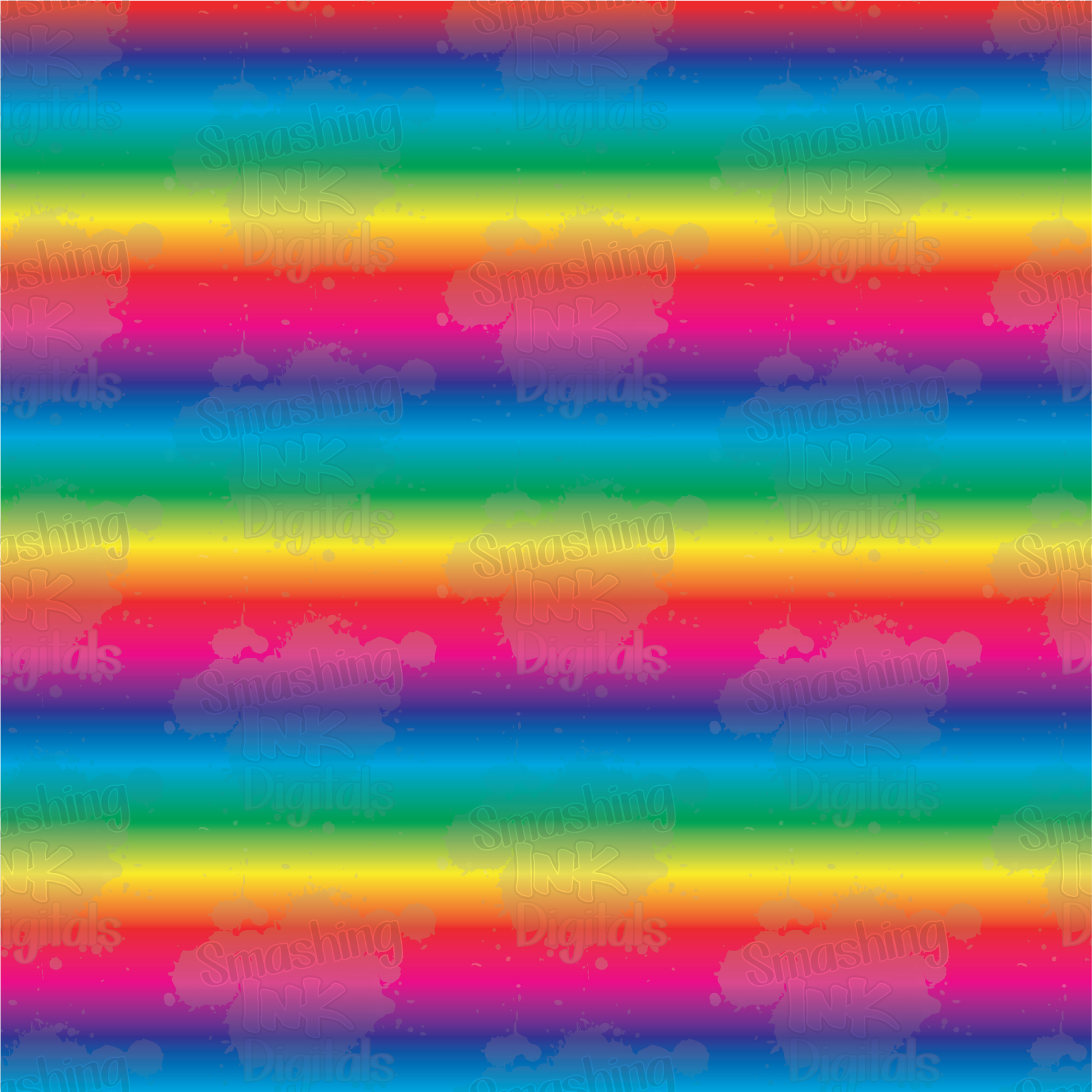 Rainbow Ombre - Digital Paper – Smashing Ink Vinyl