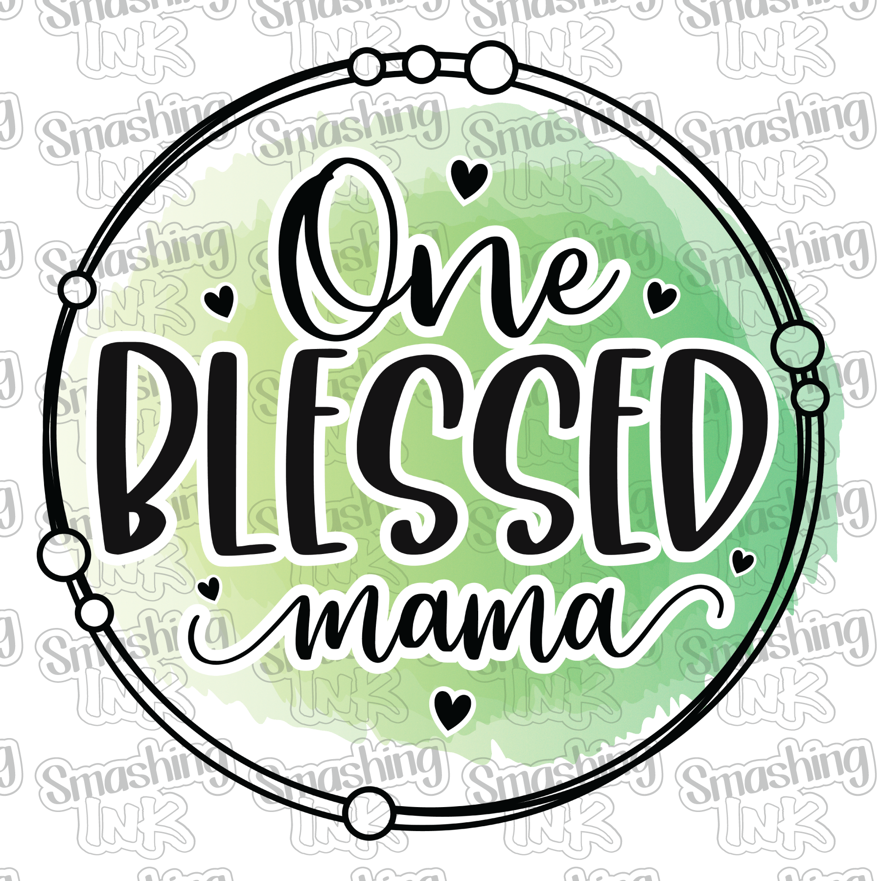 One Blessed Mama - Heat Transfer | DTF | Sublimation (TAT 3 BUS DAYS ...