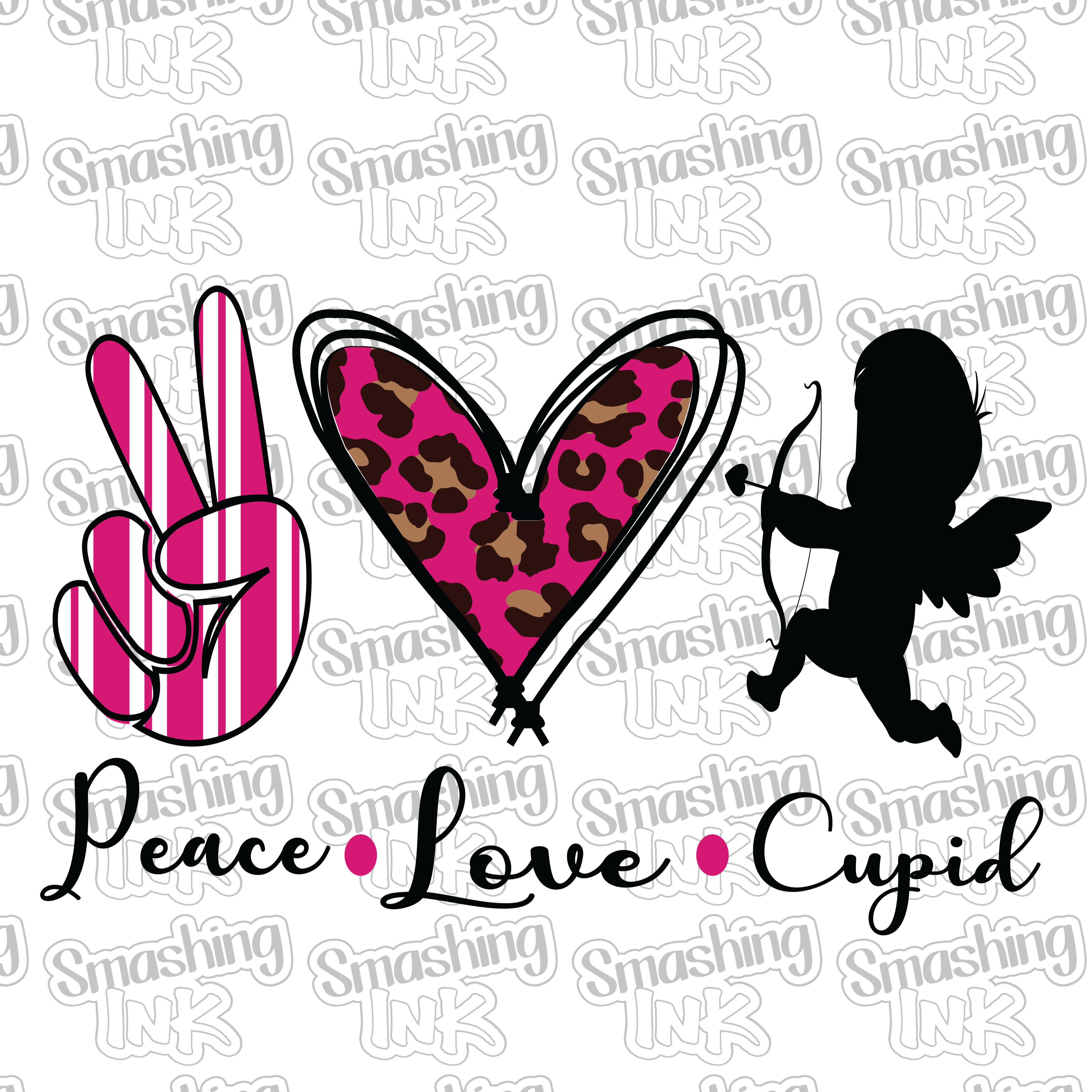 Peace Love Cupid - Heat Transfer | DTF | Sublimation (TAT 3 BUS DAYS ...