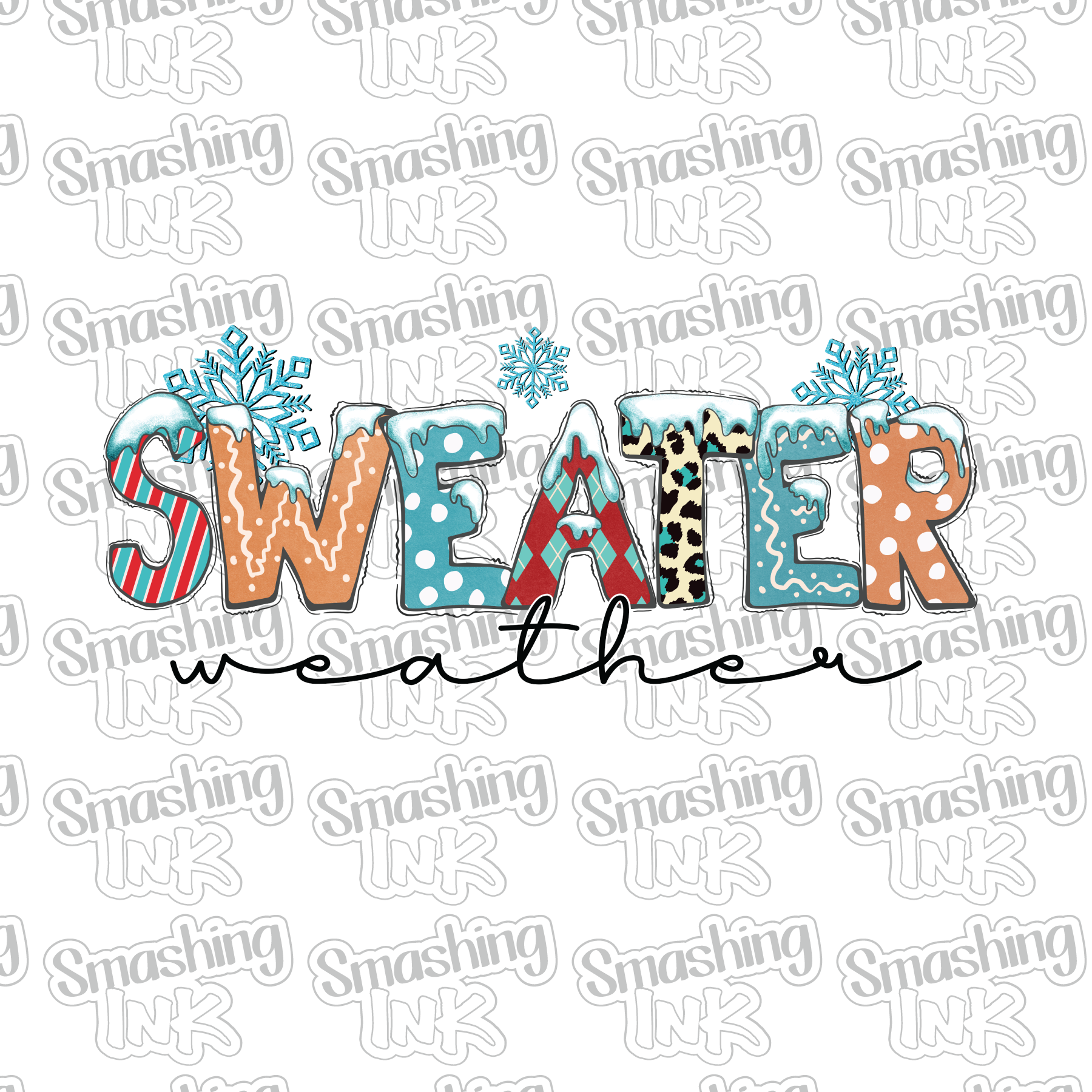 Sweater Weather - Heat Transfer | DTF | Sublimation (TAT 3 BUS DAYS [4 ...