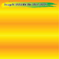 Yellow Orange Ombre ★ Pattern Vinyl | Faux Leather | Sublimation (TAT ...