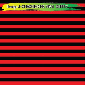 Red Black Stripes ★ Pattern Vinyl | Faux Leather | Sublimation (TAT 3 ...