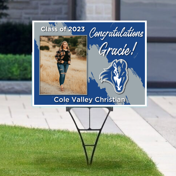 Custom Senior Yard Sign - 18x24 inch (LOCAL ONLY PICKUP ONLY ...